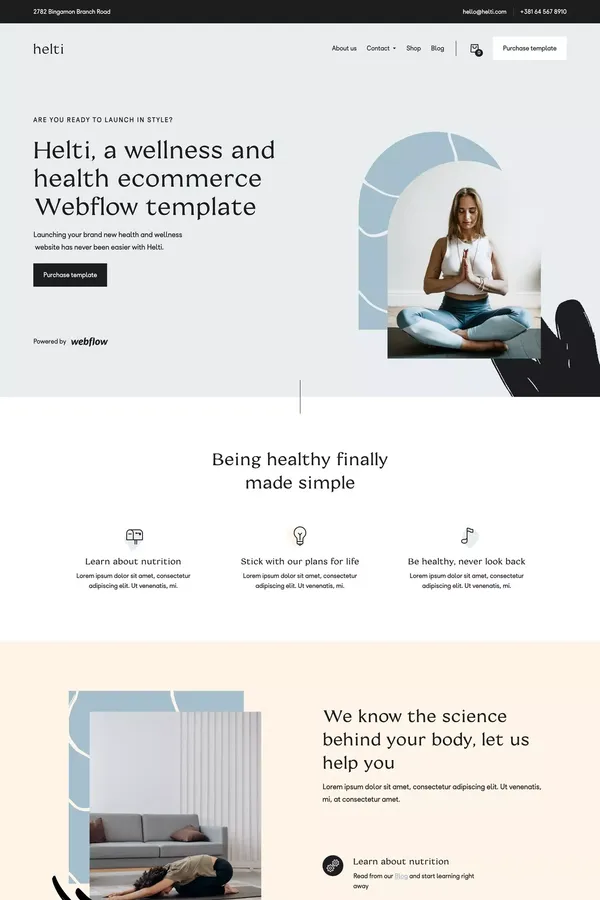 Momentus - Framer and Webflow website template on Landbook - get inspired by template design and ...