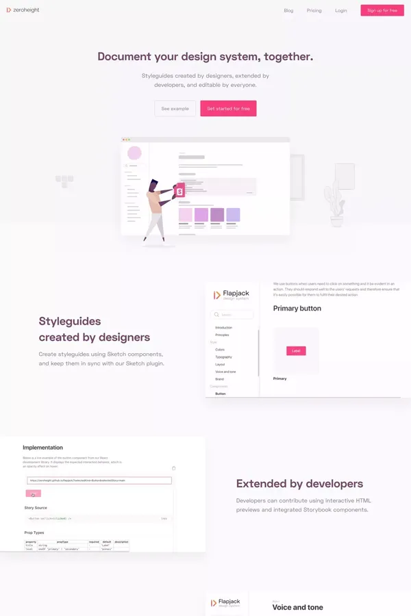 zeroheight - The Design System Platform for Teams Who Scale on Landbook ...