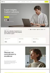 Coverly - Insurance Website Template on Landbook - get inspired by ...