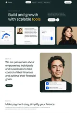 Clayo - Webflow Ecommerce website template on Landbook - get inspired by template design and more
