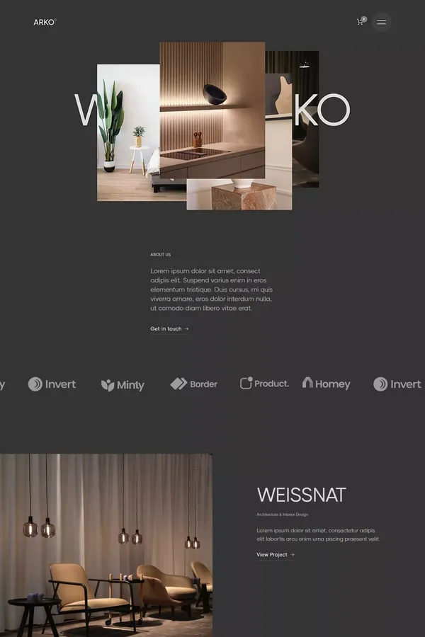 Katana - Webflow HTML Website Template on Landbook - get inspired by template design and more