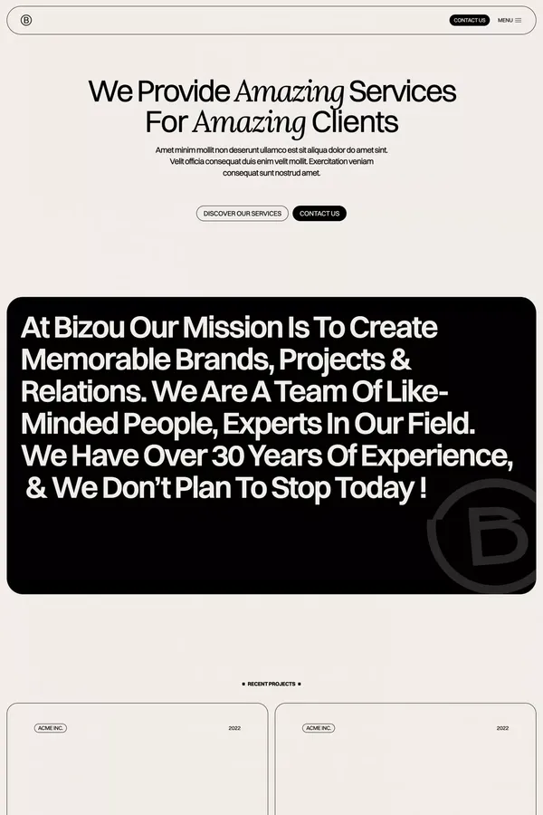 Katana - Webflow HTML Website Template on Landbook - get inspired by template design and more