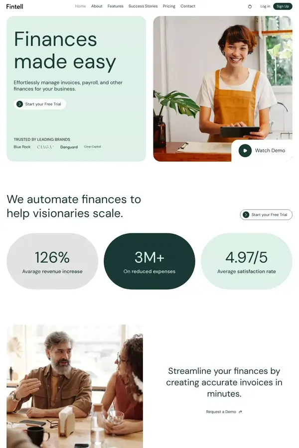 Artifact - Webflow E-Commerce Website Template on Landbook - get inspired by template design and ...