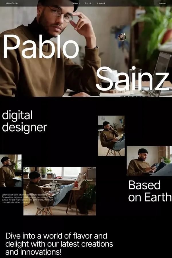 Showcasy - Webflow HTML Website Template on Landbook - get inspired by template design and more