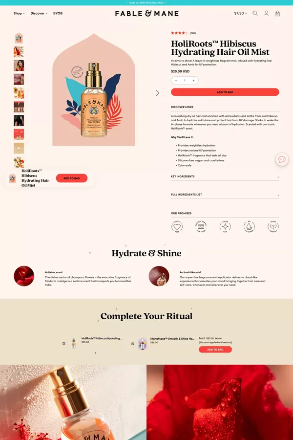 The best product page website design inspiration