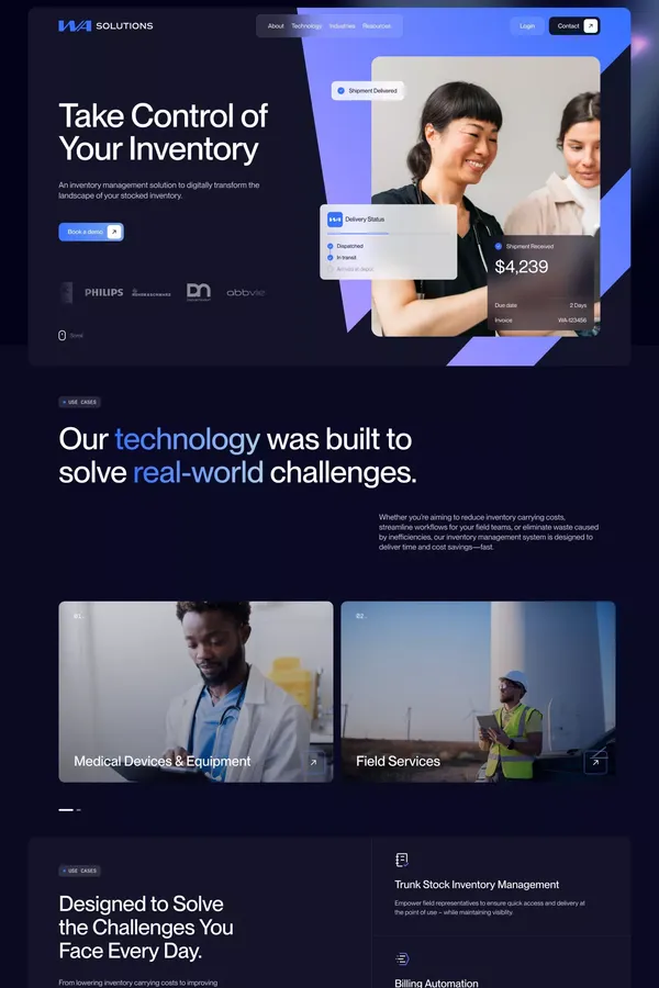 The best landing page website design inspiration