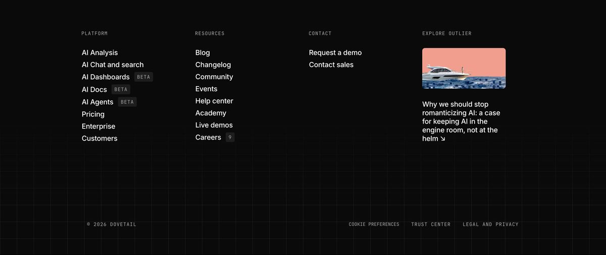The best footer section inspiration