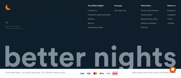 The best footer section inspiration