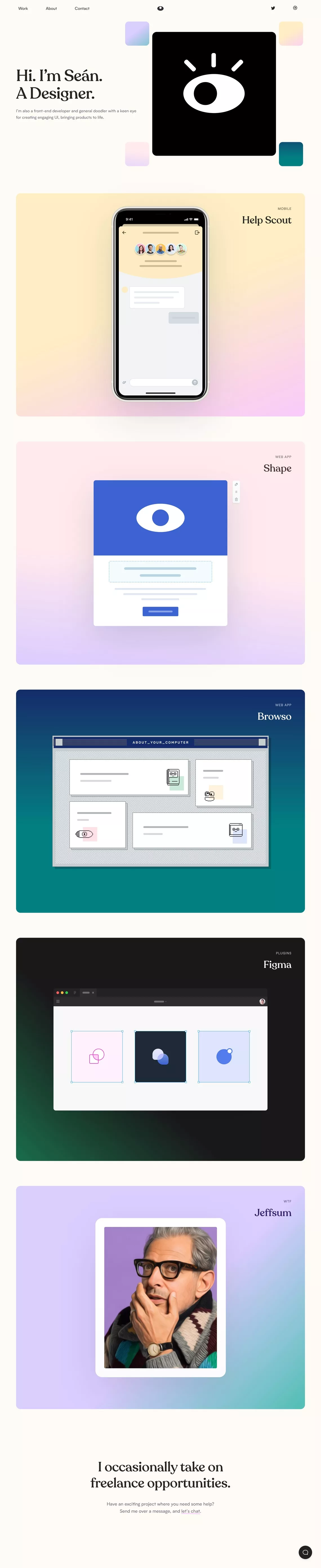 Sean Halpin | Product Designer | Work on Landbook - get inspired by ...