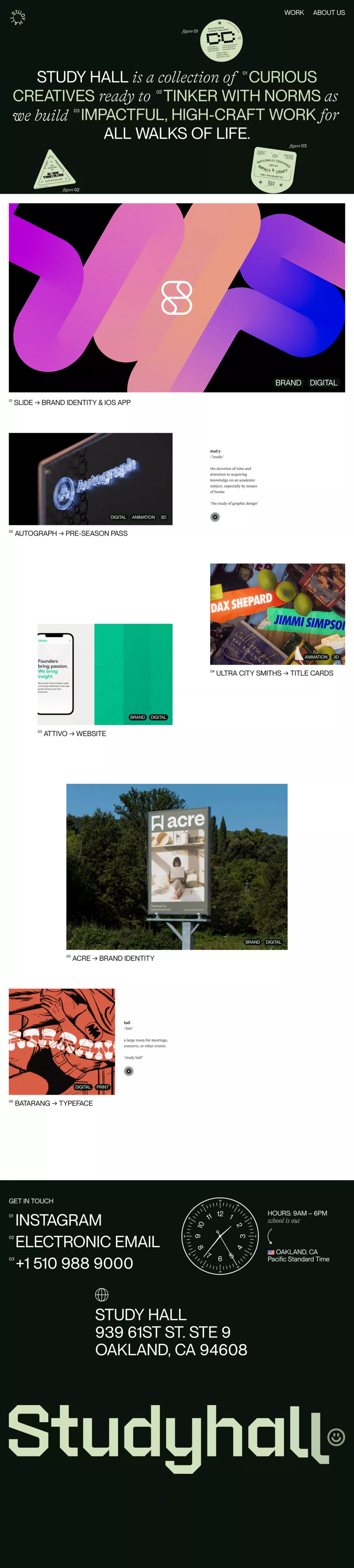 Curious Creatives - Study Hall Creative on Landbook - get inspired by ...