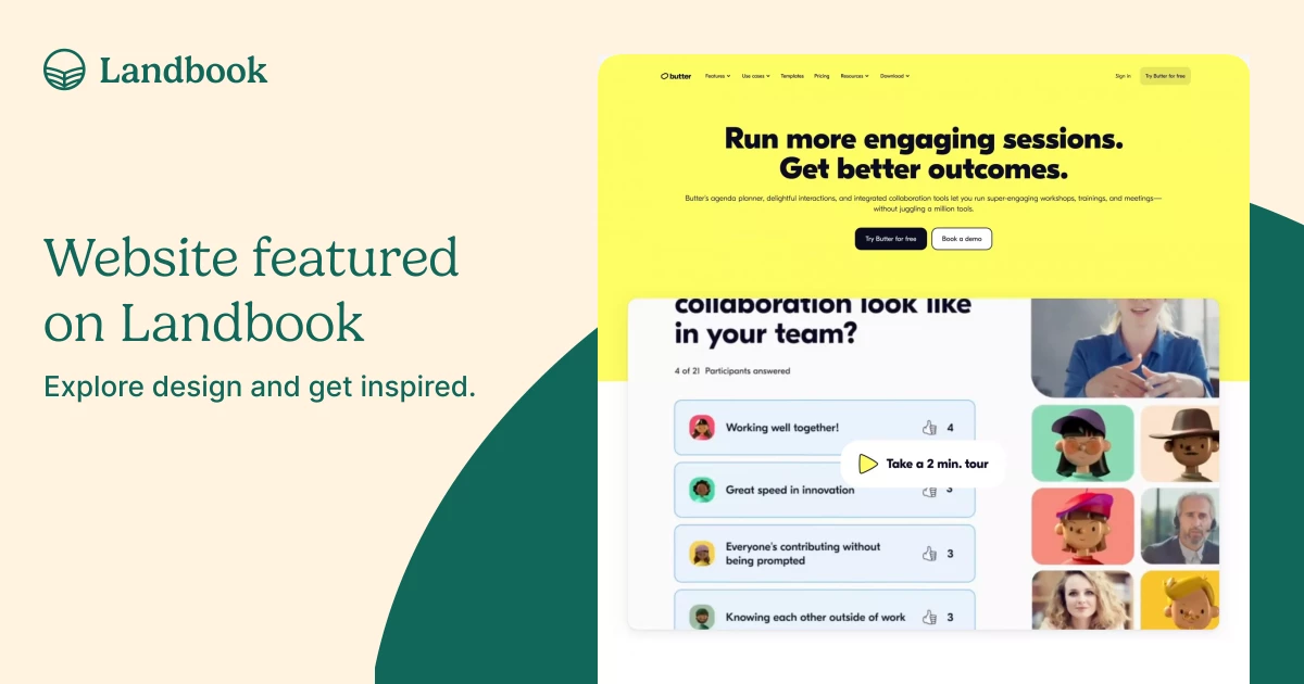 Butter | Virtual collaboration as smooth as butter on Landbook - get ...