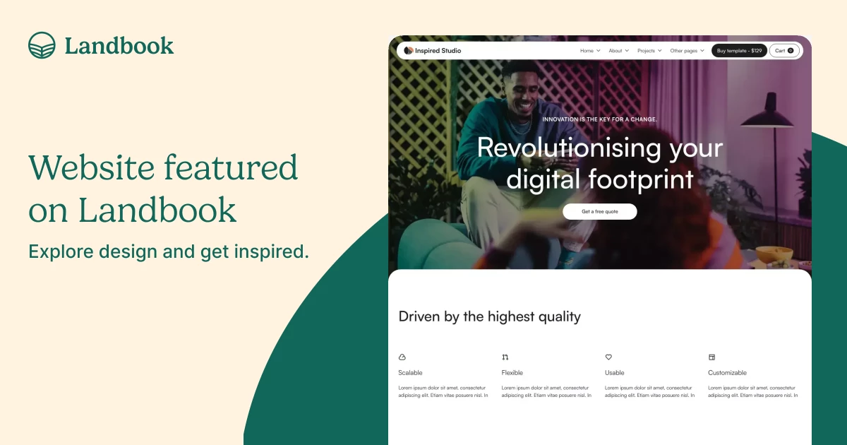 Home B | Inspired Studio - Webflow Ecommerce website template on ...