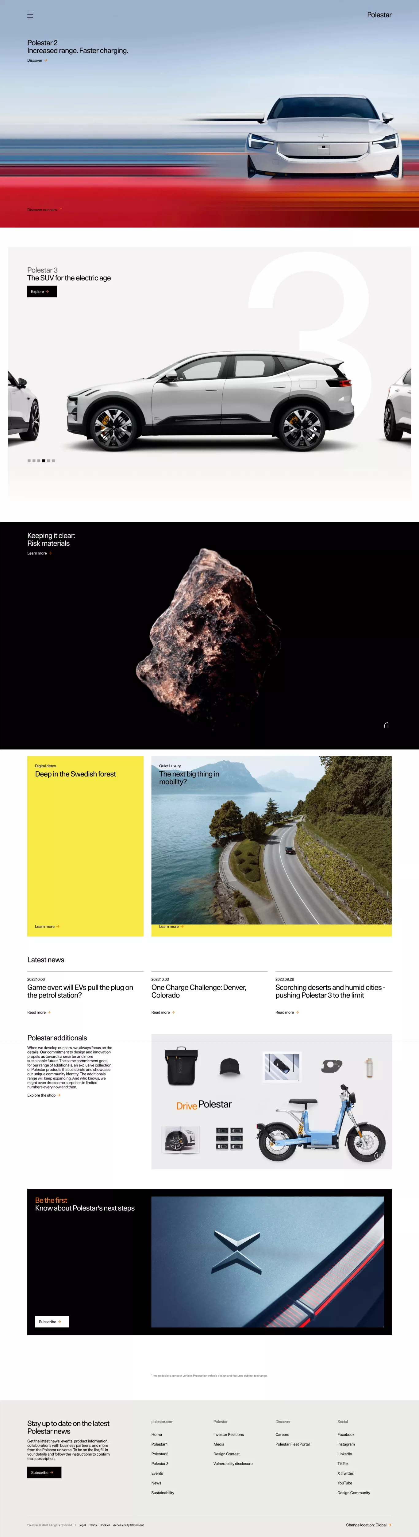 Polestar – Electric cars | Polestar on Landbook - get inspired by ...