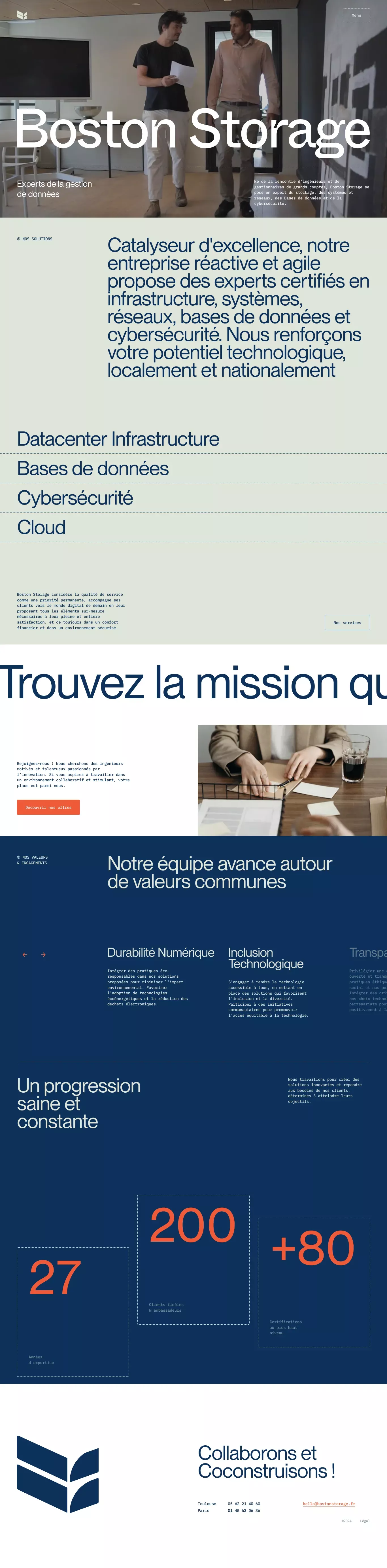 Boston Storage - Consulting & Data Management sur Toulouse et Paris on ...