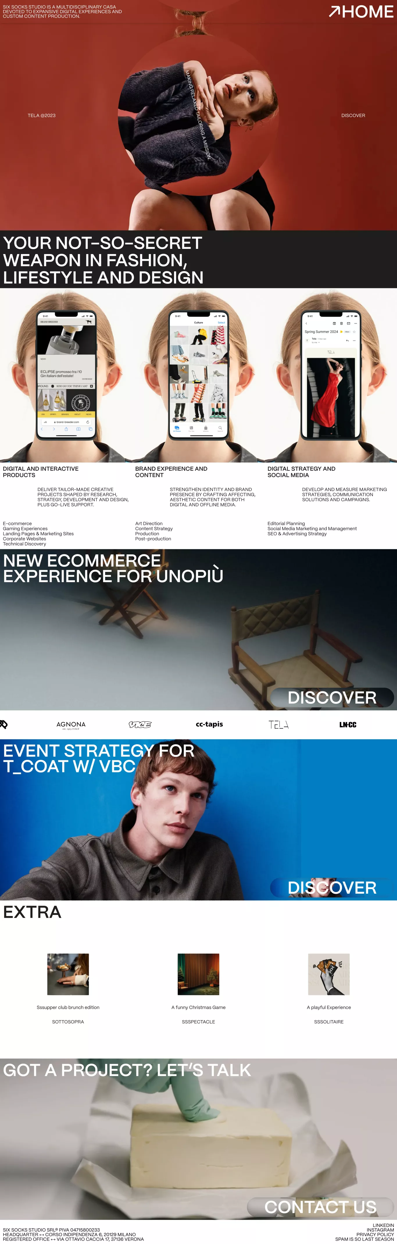 Six Socks Studio — Six socks studio is a multidisciplinary casa devoted ...