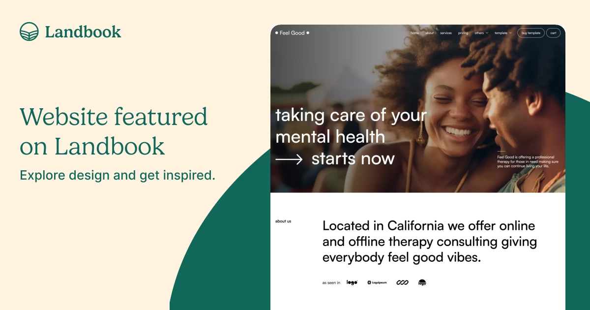 Feel Good - Webflow Ecommerce website template on Landbook - get ...