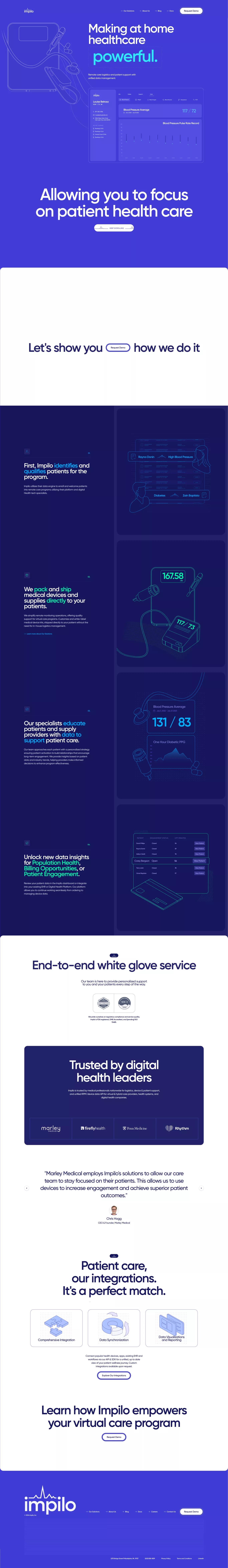 Impilo | Remote Patient Monitoring Devices on Landbook - get inspired ...