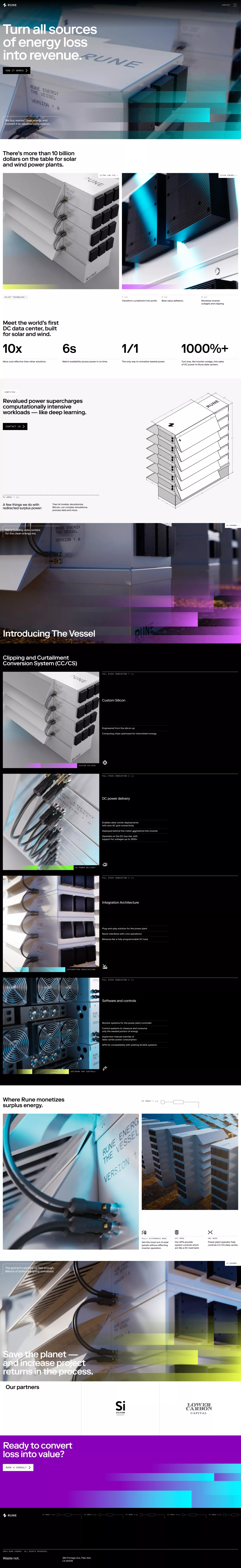 Rune — Energy for the next tomorrow. on Landbook - get inspired by ...