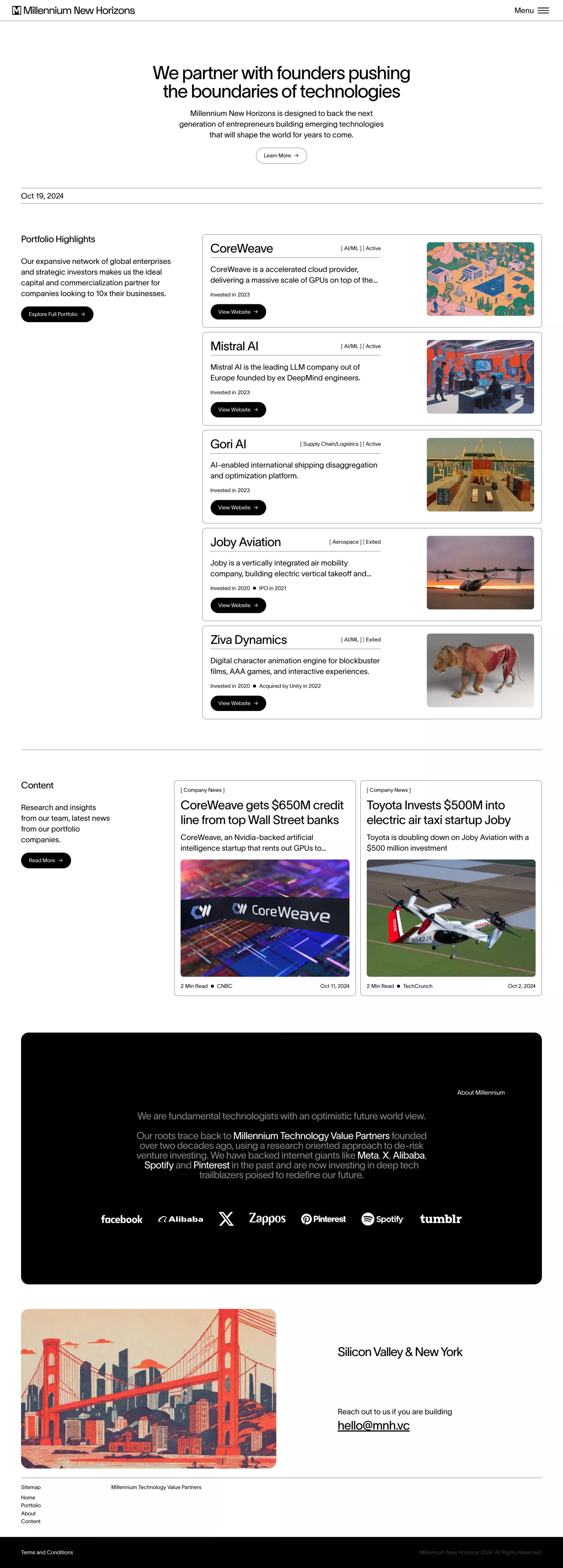 Millennium New Horizons - Home on Landbook - get inspired by portfolio design and more