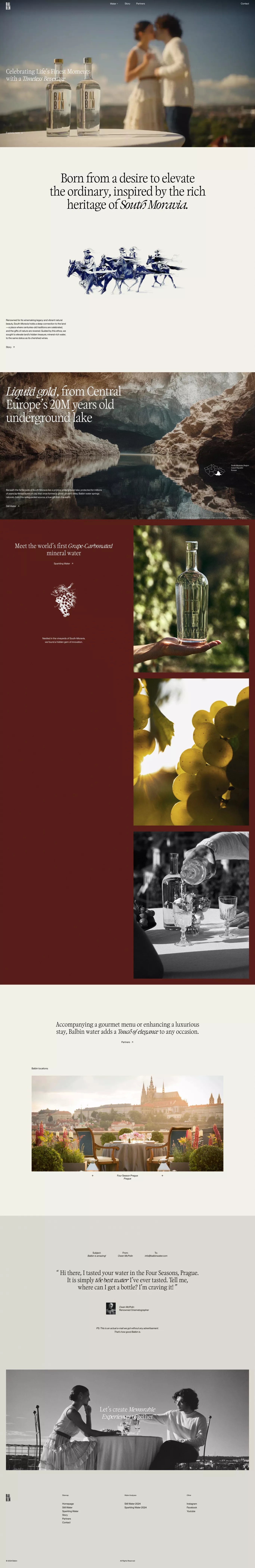 Balbin Artesian Water on Landbook - get inspired by landing design and more