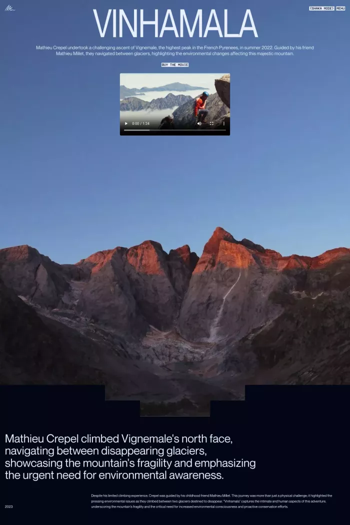 Mathieu Crepel | Snowboarder, surfer and Adventurer on Landbook - get inspired by portfolio ...