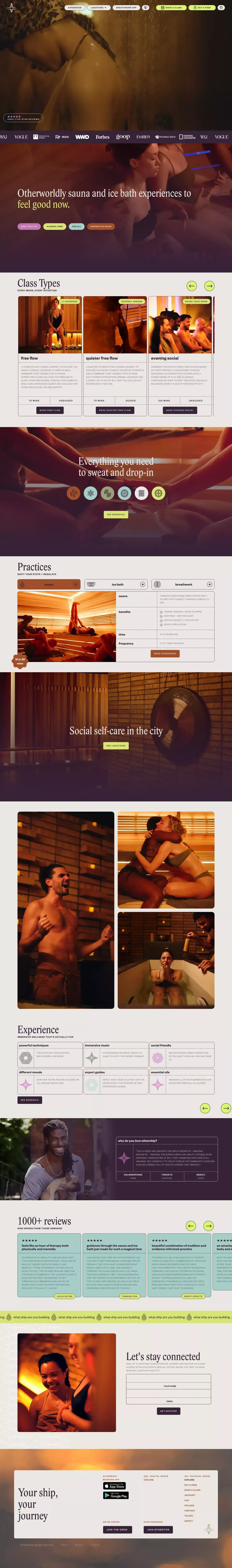 Othership | Immersive Sauna + Ice Bath on Landbook - get inspired by ...