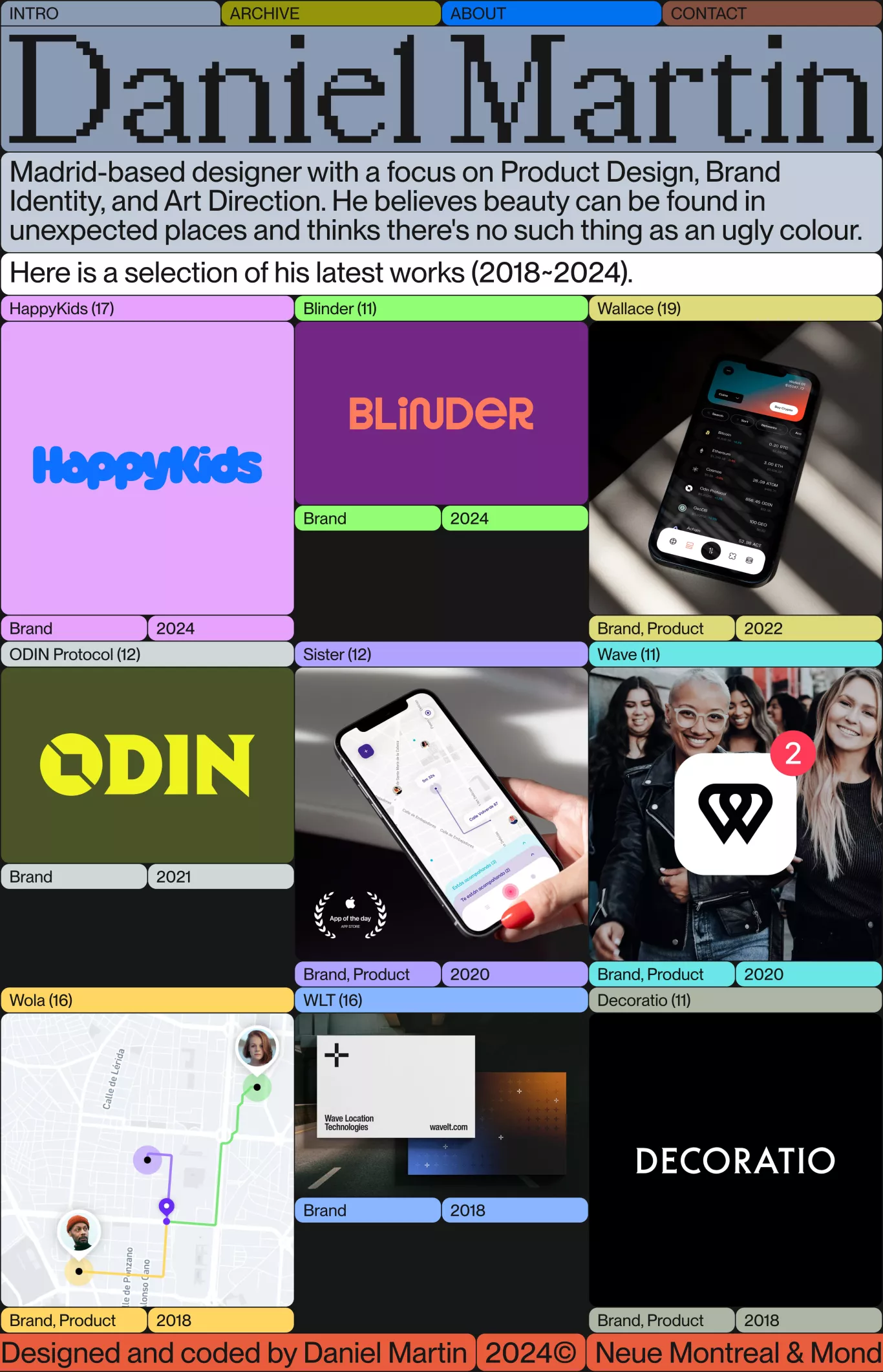 Daniel Martin is a graphic designer with a focus on Brand Identity, Art ...