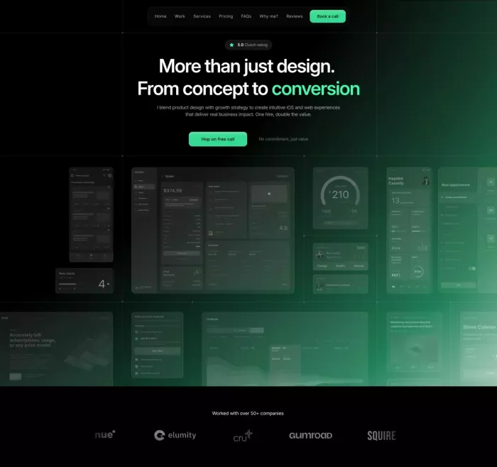 The best hero section inspiration