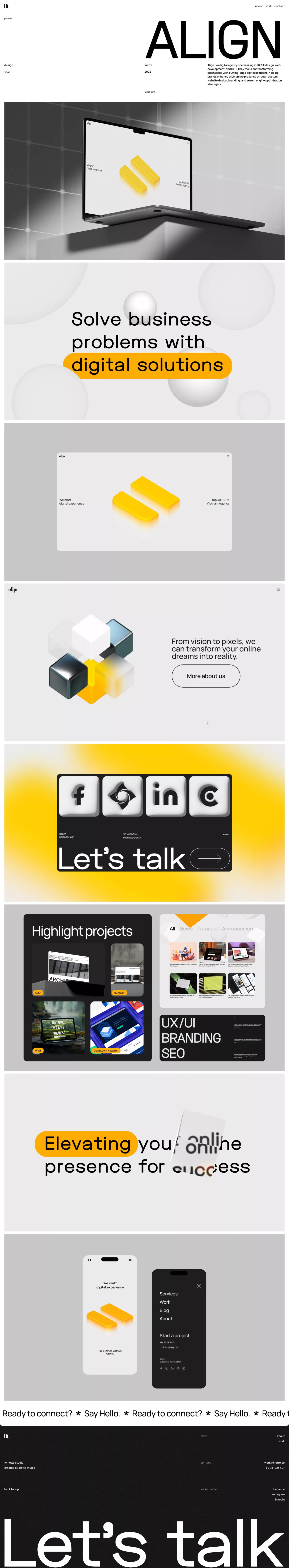 Inette â Crafting Digital Identities on Landbook - get inspired by case ...