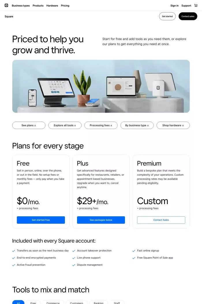 The best pricing page website design inspiration