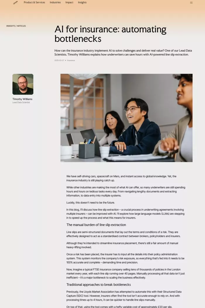 The best blog post website design inspiration