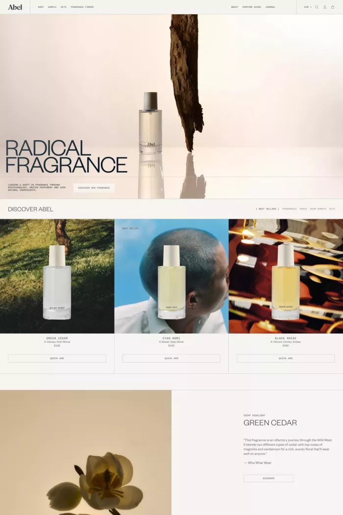 The best ecommerce website design inspiration