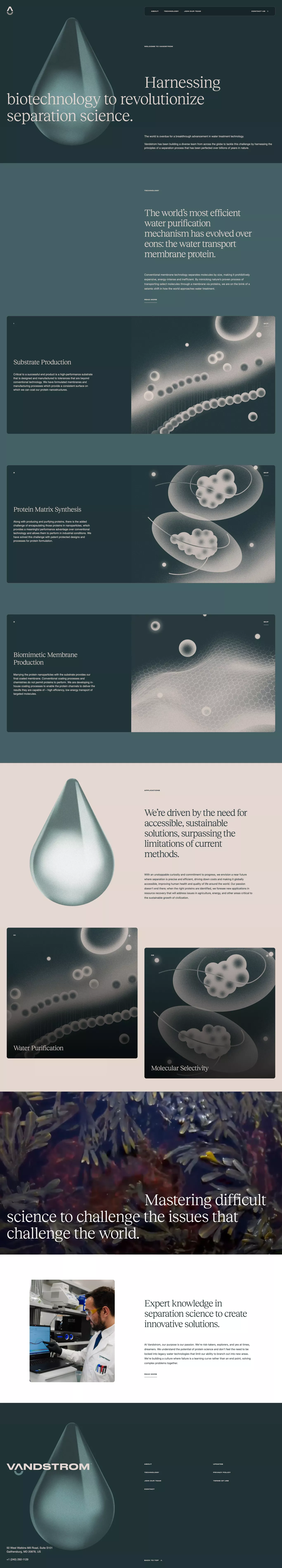 Vandstrom on Landbook - get inspired by other design and more