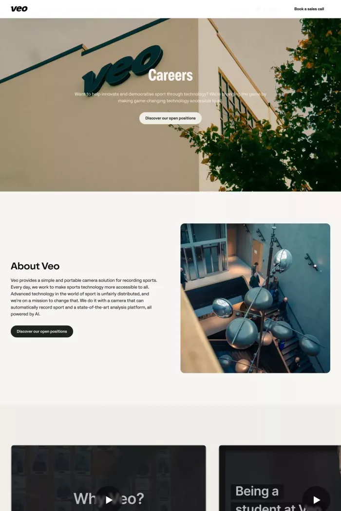 Sports Tracking Camera: Record & Analyse Matches | Veo on Landbook ...