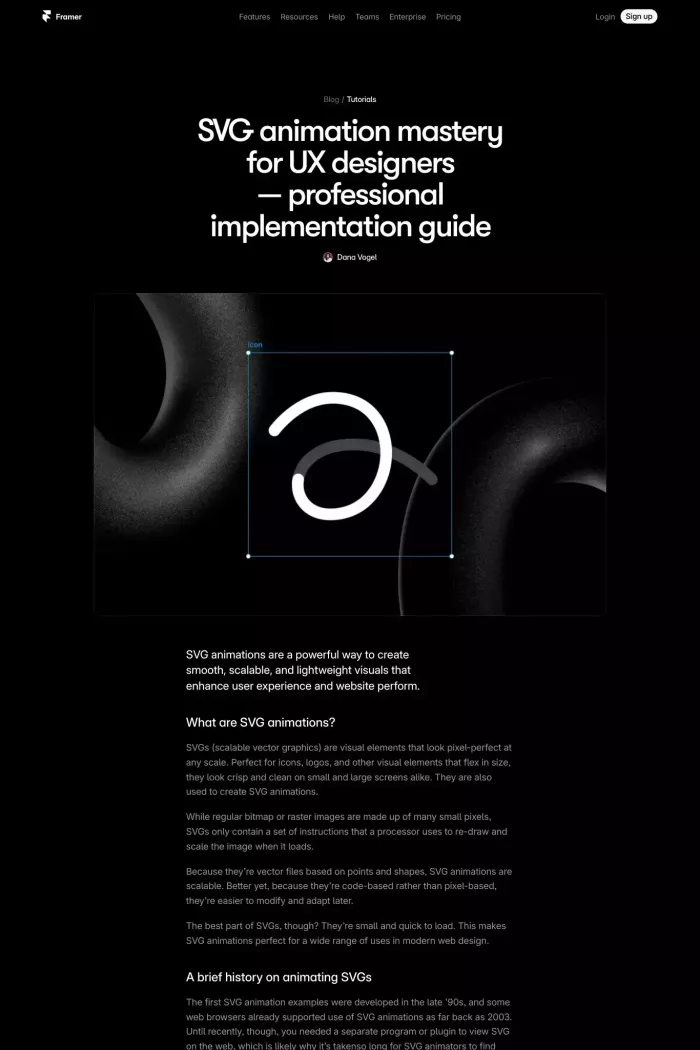 The best blog post website design inspiration