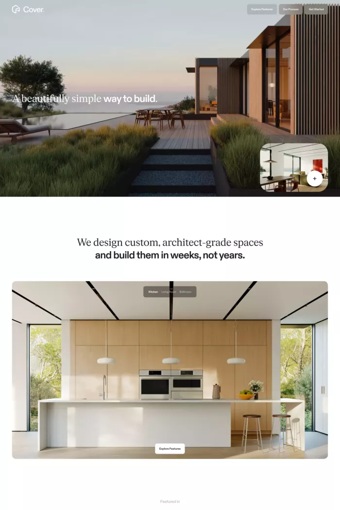 Eppright Homes on Landbook - get inspired by landing design and more