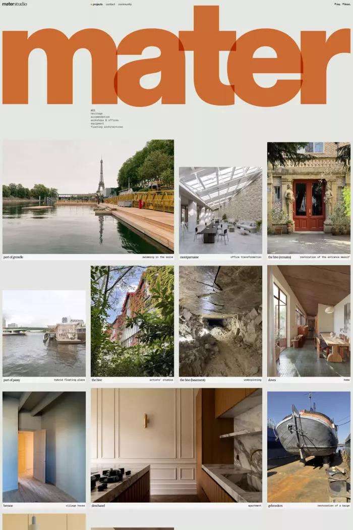 TR Studio on Landbook - get inspired by portfolio design and more