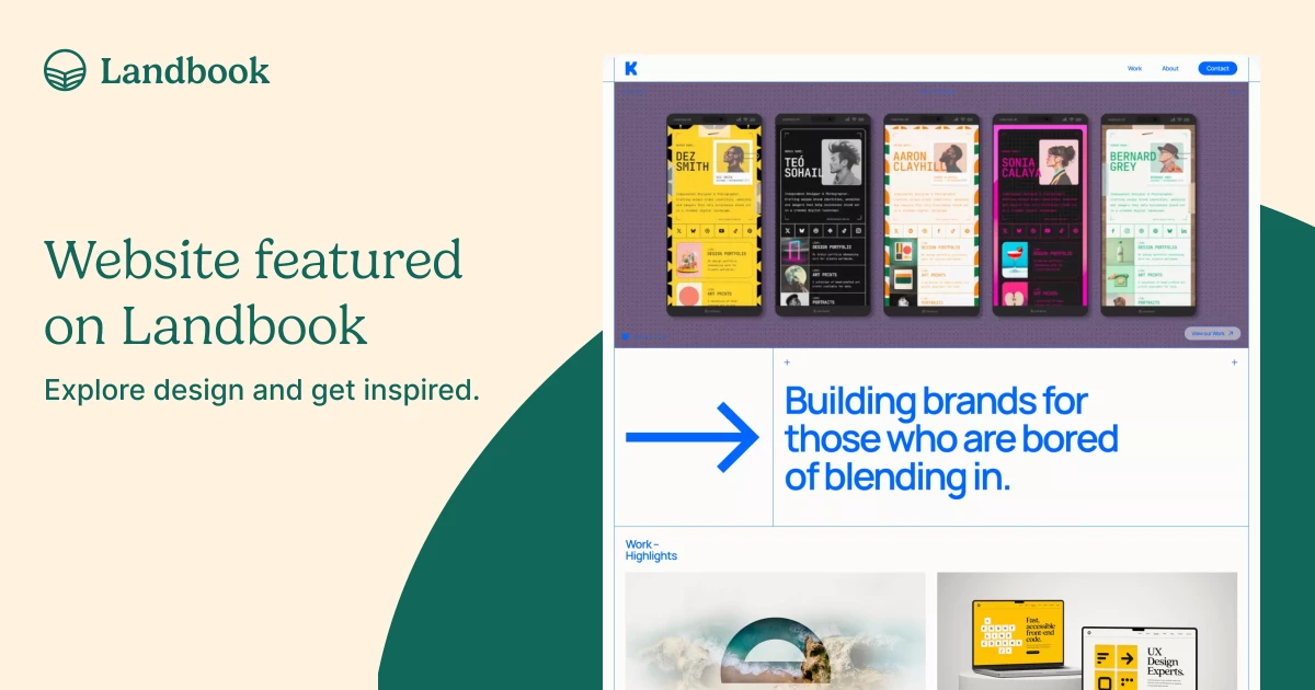 Kus Studio by Mike Kus on Landbook - get inspired by portfolio design ...