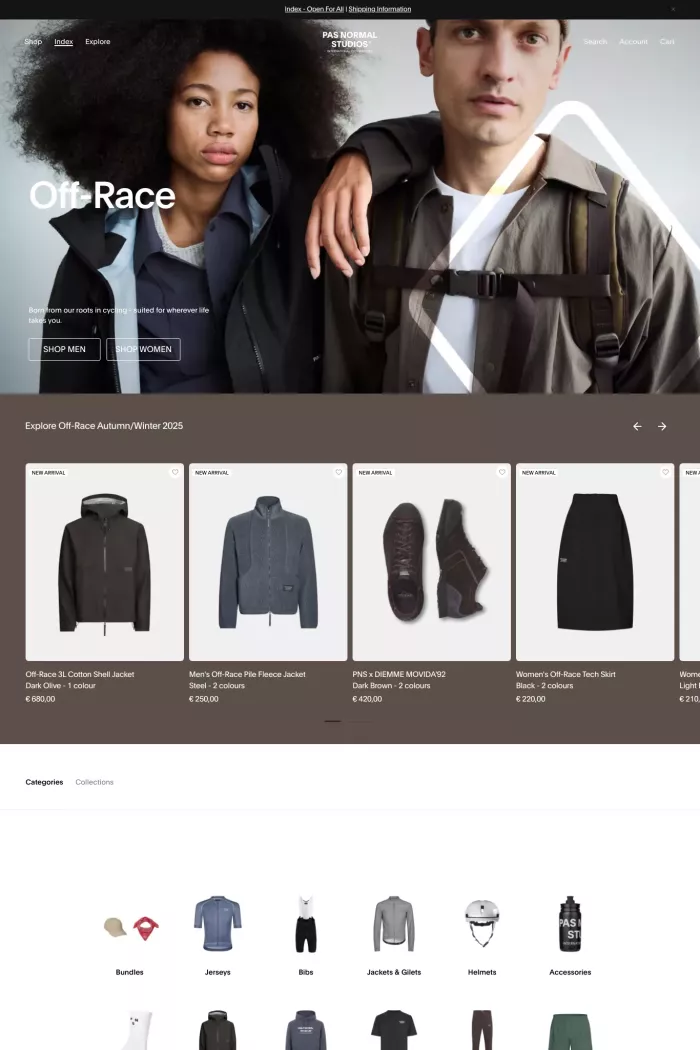 Le Flair Studios on Landbook - get inspired by ecommerce design and more