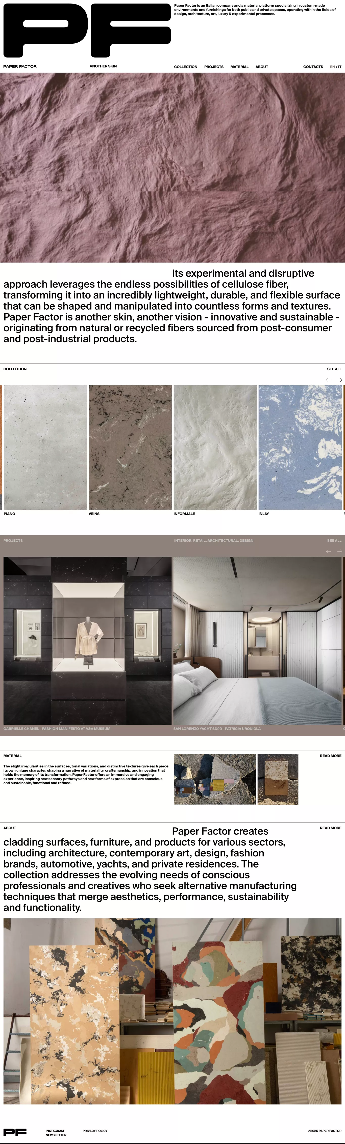 PAPER FACTOR - Another Skin on Landbook - get inspired by portfolio design and more