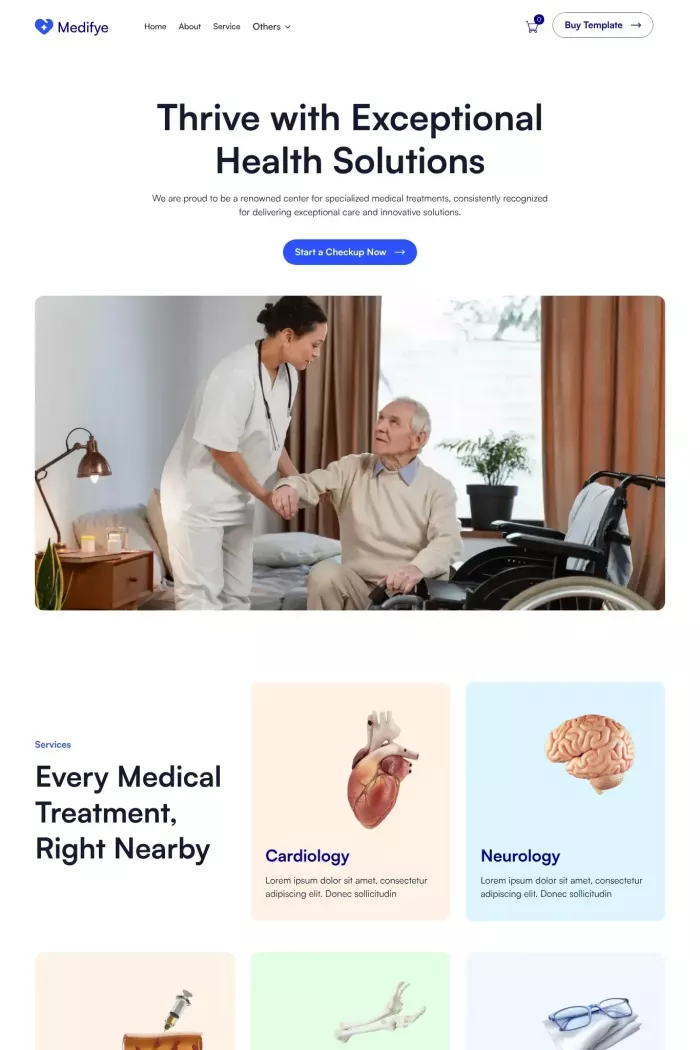 Genovas - Webflow Website Template on Landbook - get inspired by template design and more