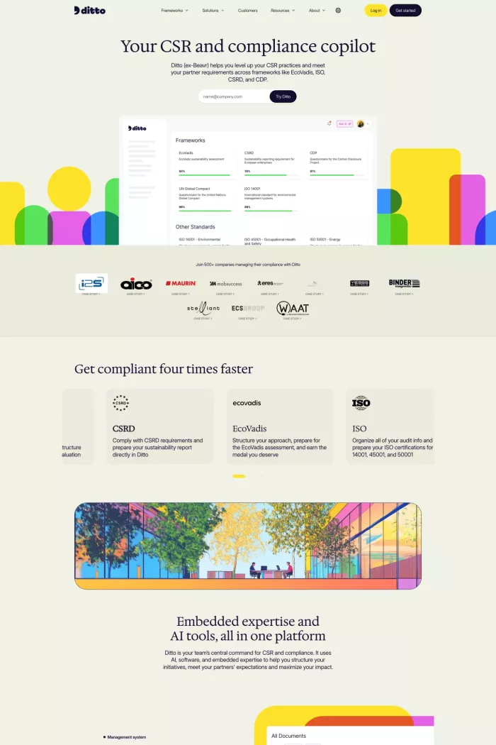 The best landing page website design inspiration